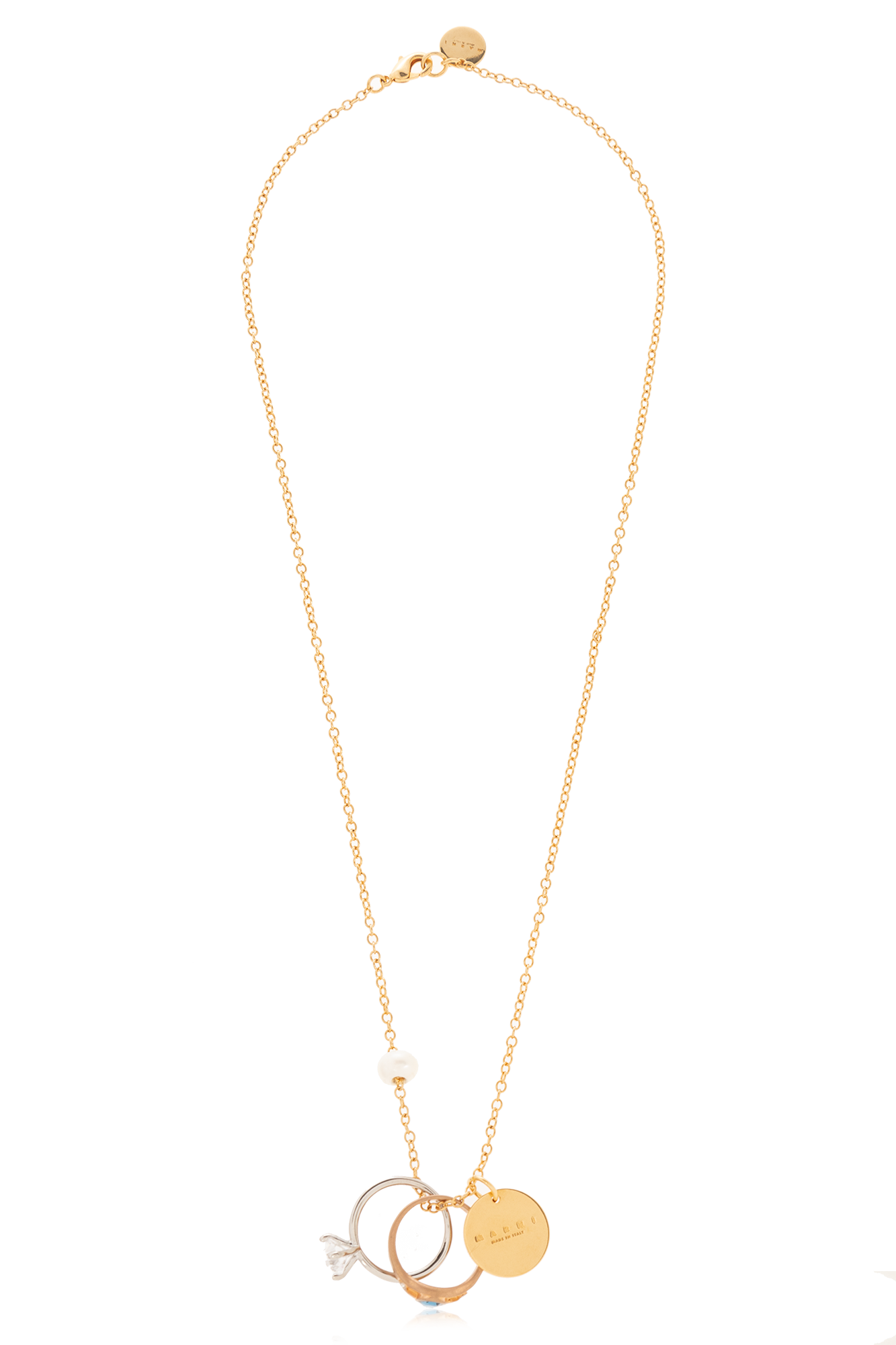 Gold Necklace with pendants Marni Vitkac Germany